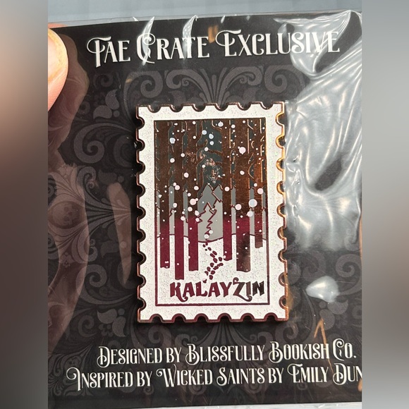 Fae Crate | Jewelry | New Enamel Pin Kalayzin Fae Crate | Poshmark